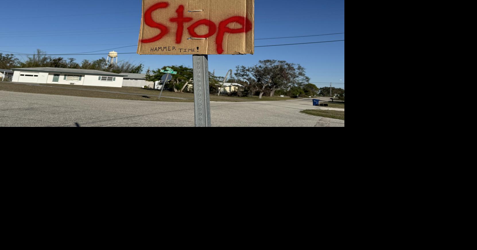 STOP...HAMMER TIME: Counties ask residents to report missing, broken or ...