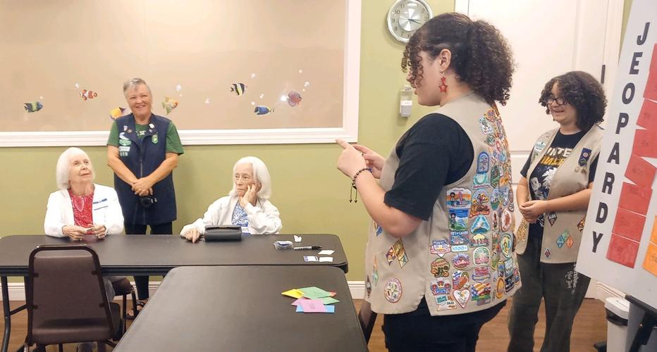 Girl Scouts create 'Jeopardy' games for seniors | News | yoursun.com