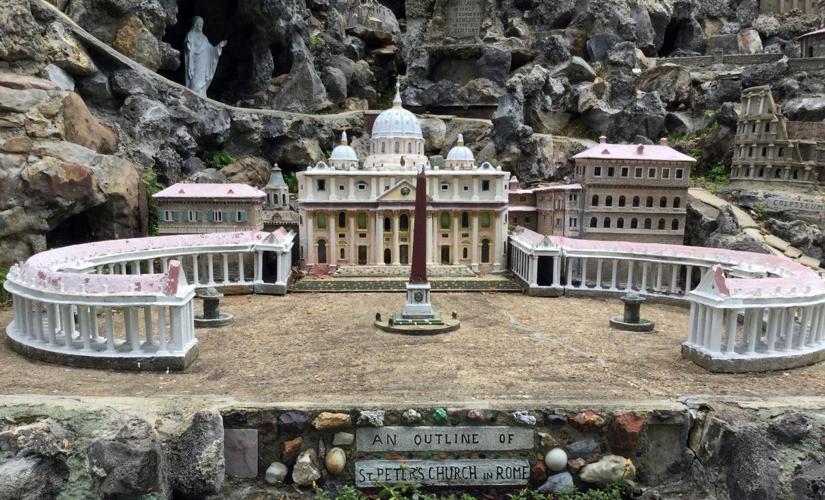 Ave Maria Grotto:125 world landmarks along a two-block stroll ...
