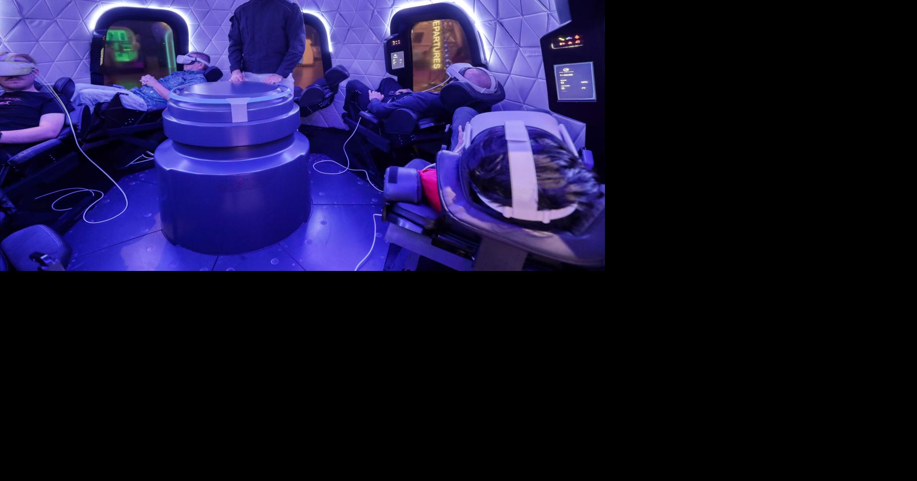 Fly like millionaires: Blue Origin debuts rocket simulator at Kennedy ...