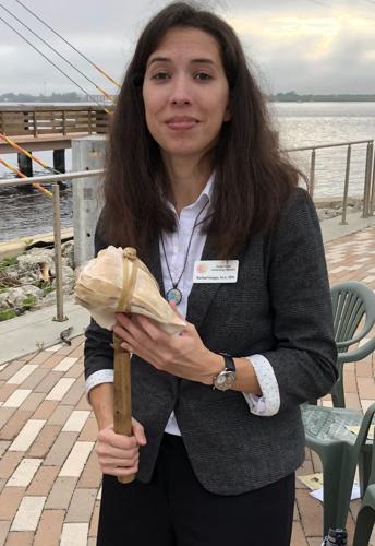 Ancient history is honored in shadow of new construction | Port ...