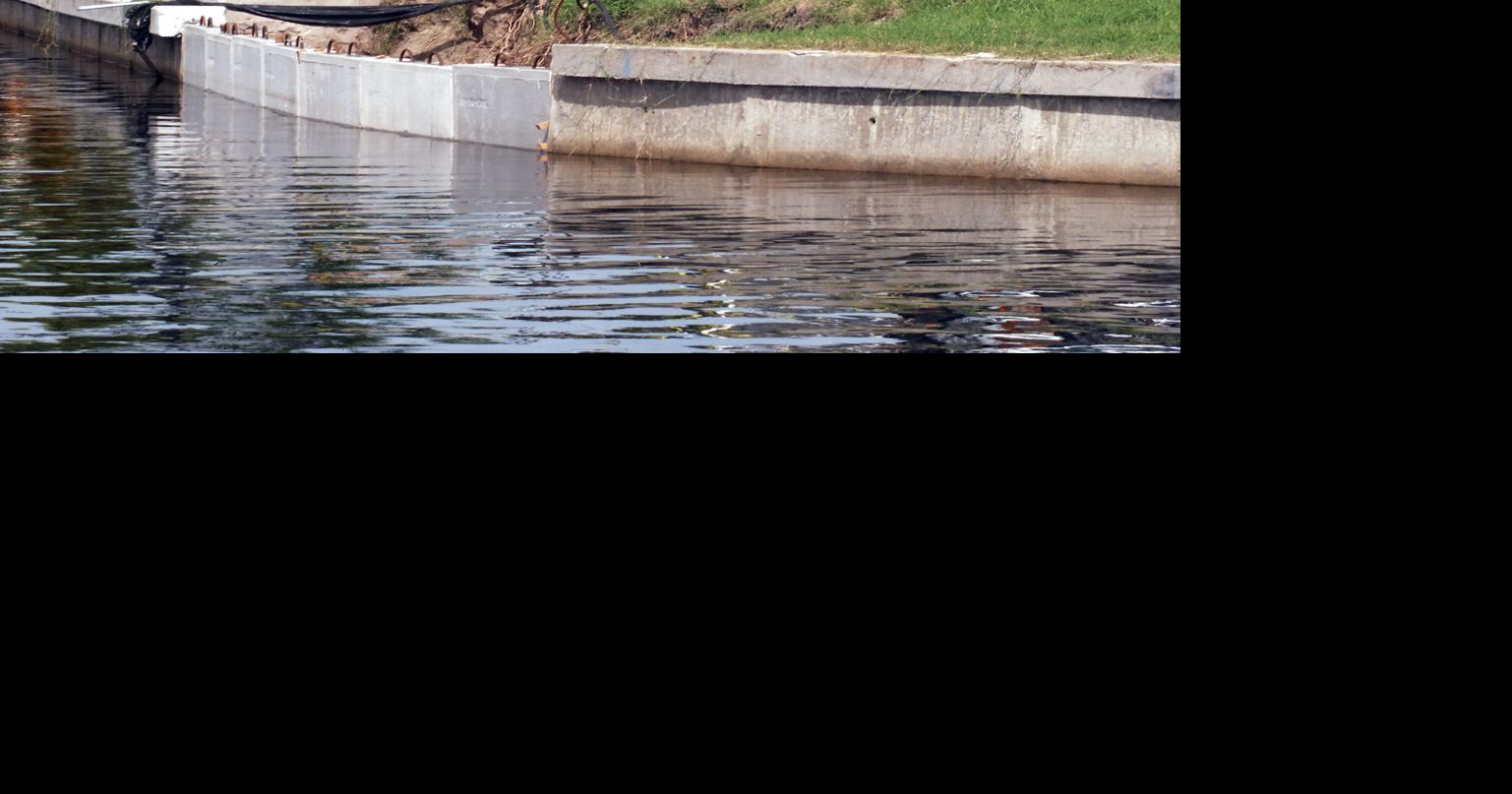Man paid $590 fine for tall grass violation near damaged sea wall ...
