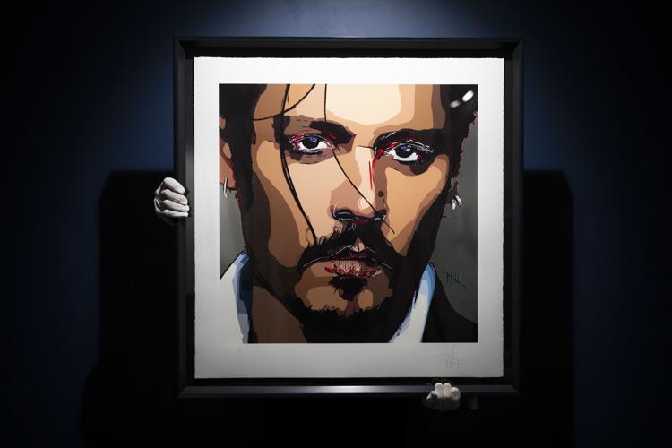 Johnny Depp creates debut self-portrait in 'dark' and 'confusing' time ...