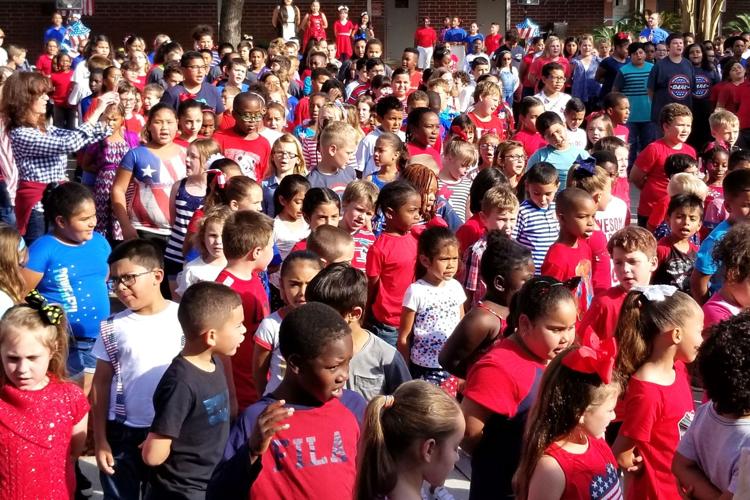 Fred Wild Elementary salutes veterans | News | yoursun.com