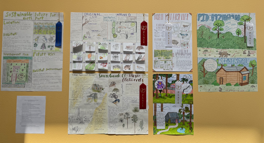 North Port High students boast creativity, knowledge in wildlife poster ...