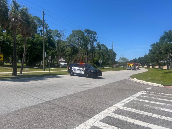 Multi-acre brush fire shreds shrubbery next to North Port Skate Park ...