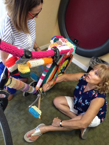 Guerrilla knitters strike againPunta Gorda gets yarn-bombed for the ...