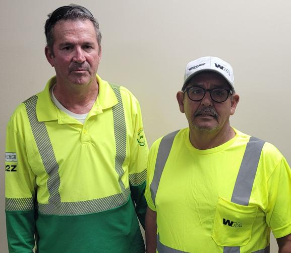 Waste Management crew rescue elderly man trapped under golf cart | Port ...