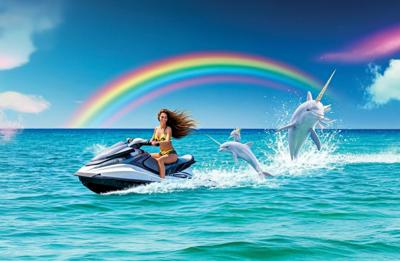 Take a ride on the Magic Jet Ski | Waterline | yoursun.com