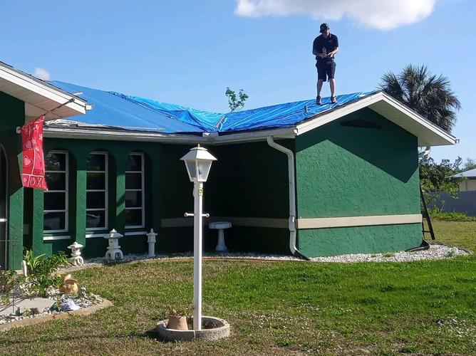 Roofing company helps retired Charlotte County deputy | Port Charlotte ...