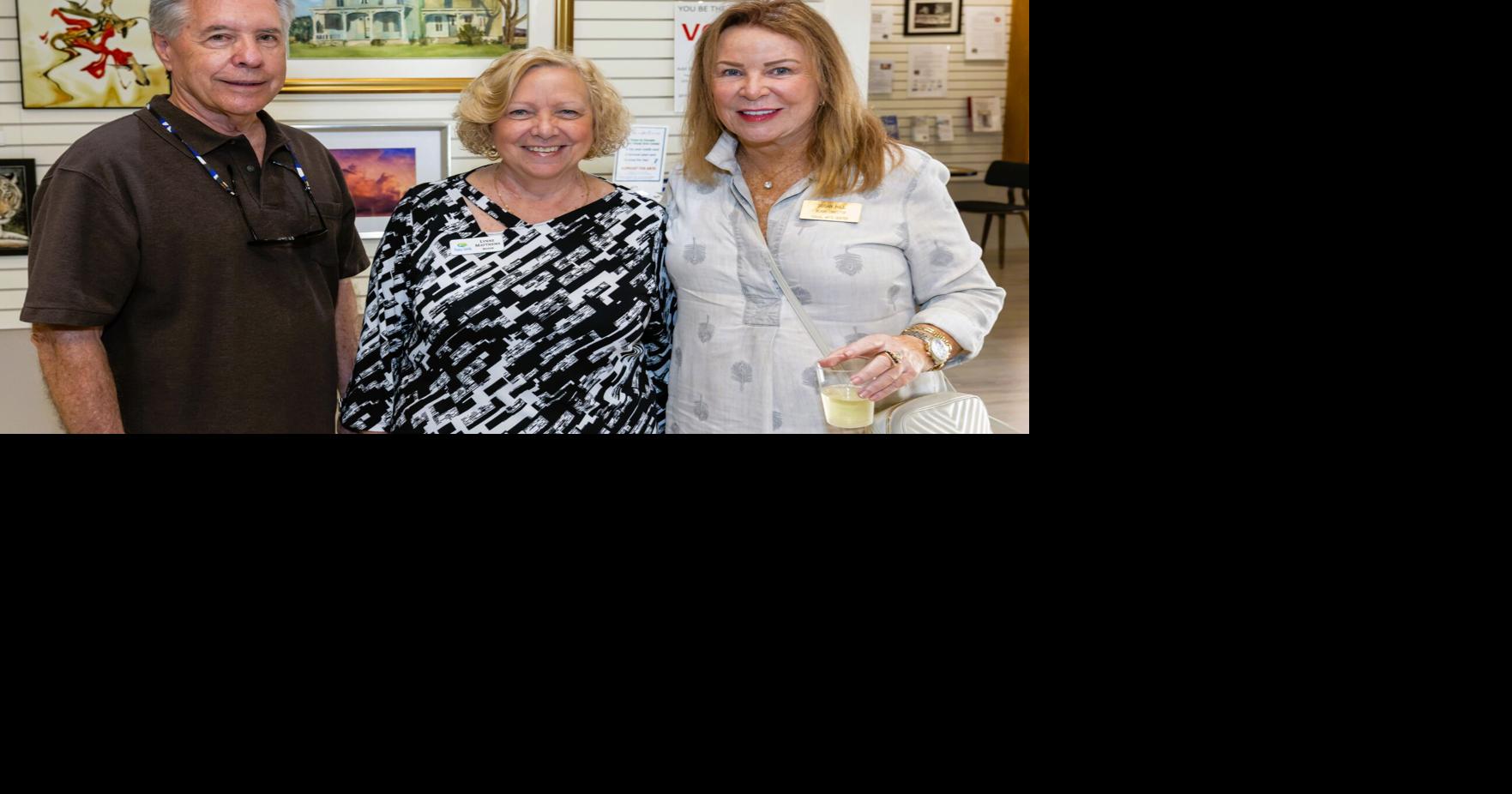 Don Leitch; Punta Gorda Mayor Lynne Matthews and Susan Hill at the ...