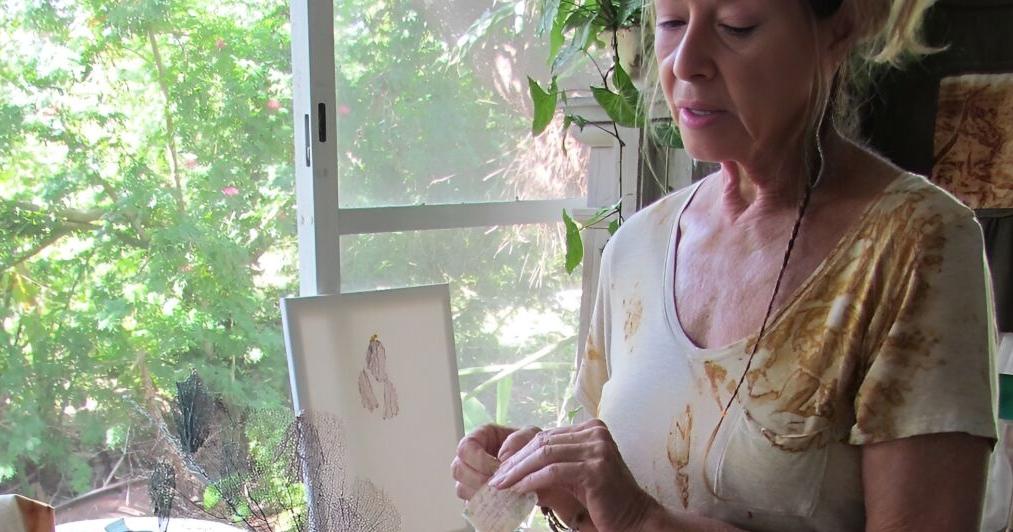 Artist gives discarded items new, beautiful life | Daily Break ...