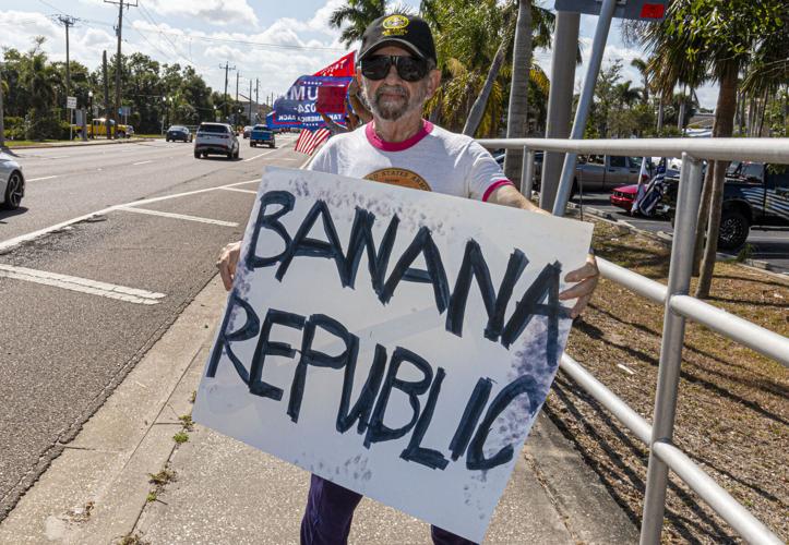 Trump supporters protest his upcoming indictment | Port Charlotte News ...