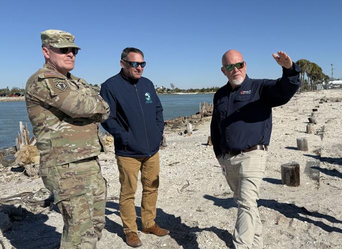 Army Corps chief tours Venice beach ahead of renourishment | News ...