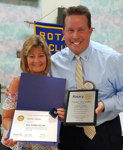 Marks named a Paul Harris Fellow | News Archives | yoursun.com
