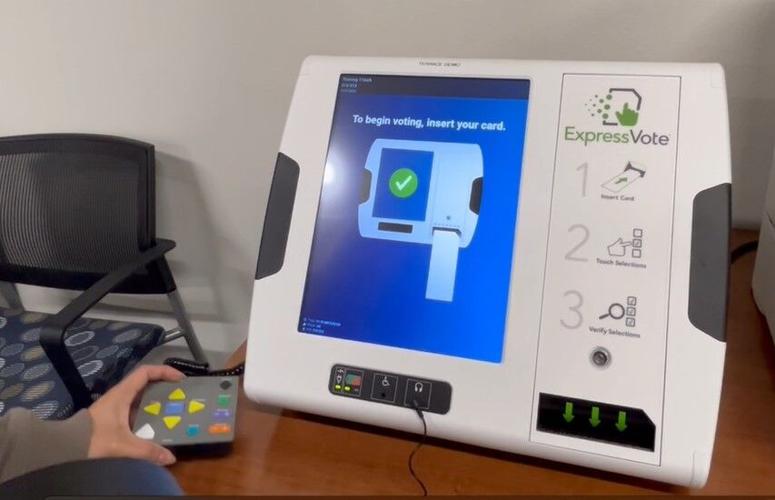 Technology allows disabled voters to cast ballots independently | News ...