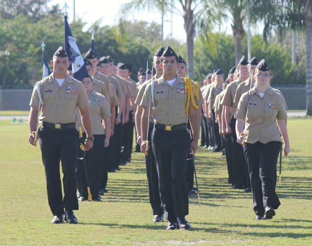 North Port NJROTC cadets earn high marks during inspection | News ...
