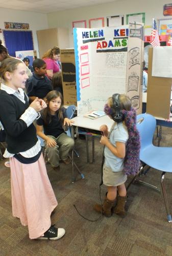 Blast from the past: Peace River Elementary students hold “Living ...