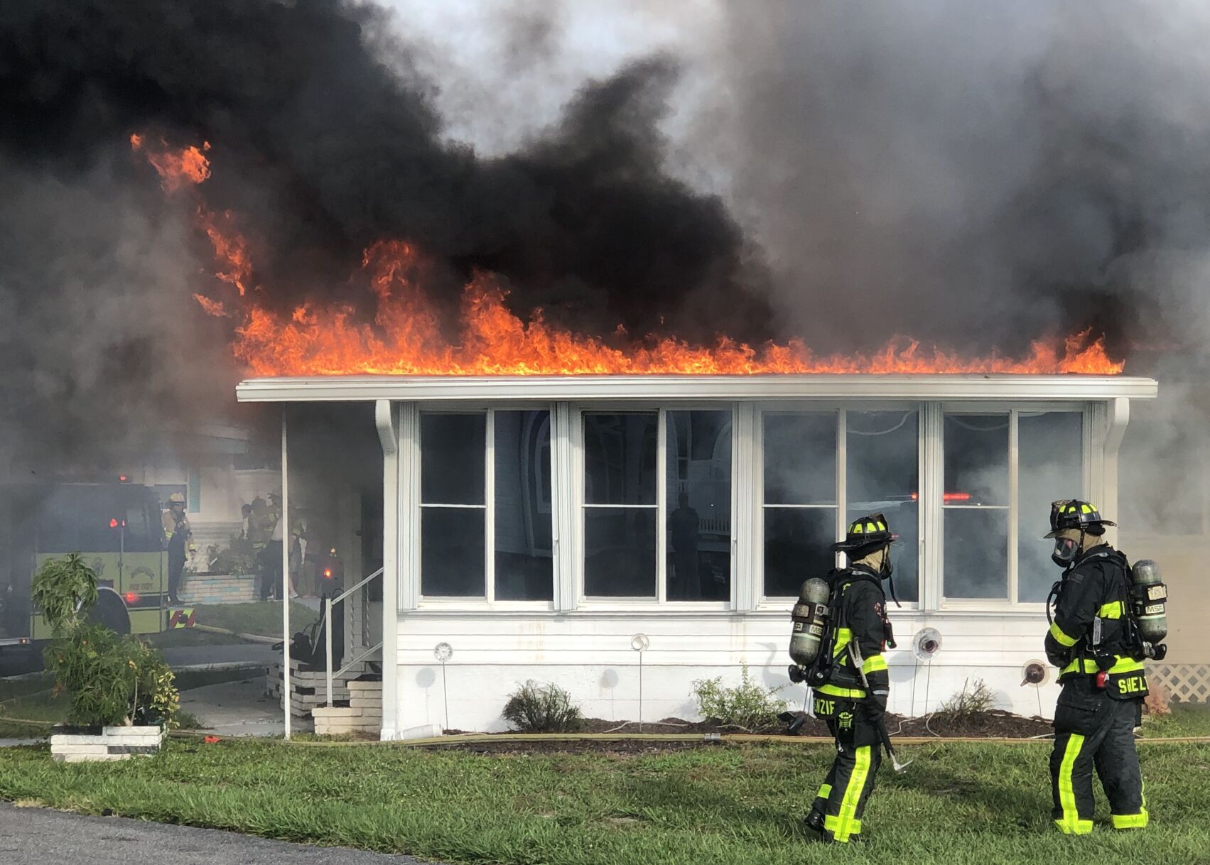 Fire destroys mobile home | News | yoursun.com