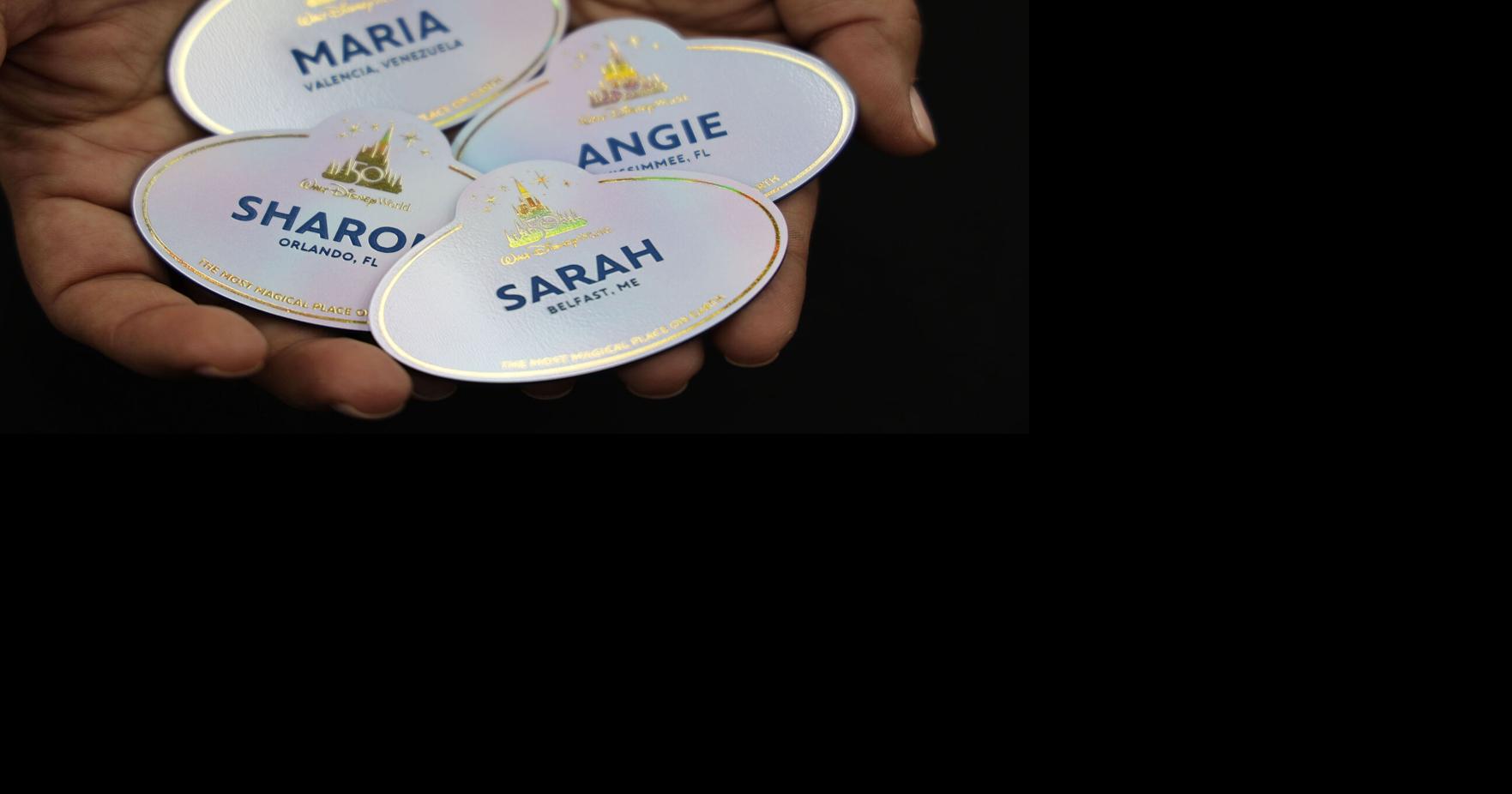 The history and near future of Disney World's famed name tags | Daily ...