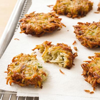 Crispy potato pancakes are the perfect base for toppings | | yoursun.com