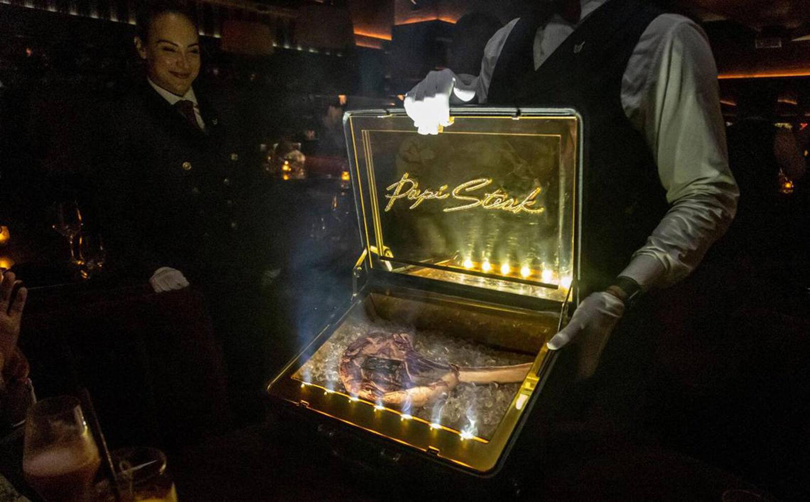 There’s a $1,000 steak served in a special briefcase at this Miami ...