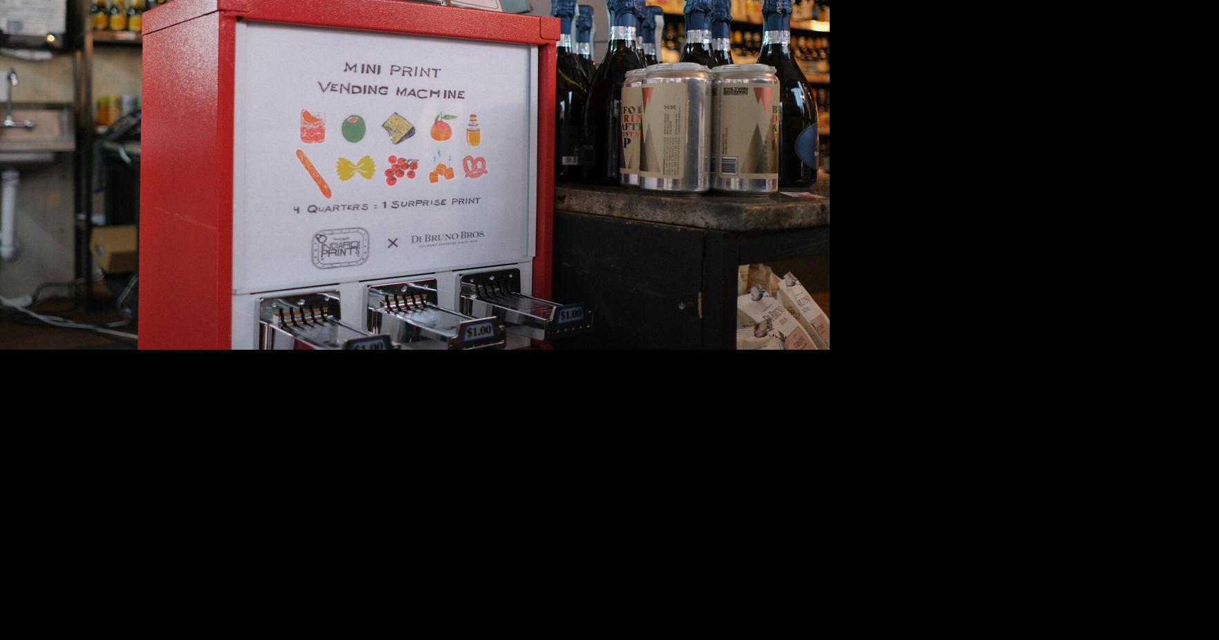 Trendy art that only costs $1: Vending machine art is popping up ...