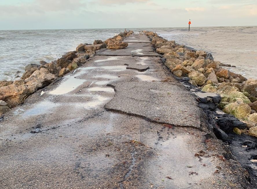 South Jetty reopens after damage | News | yoursun.com