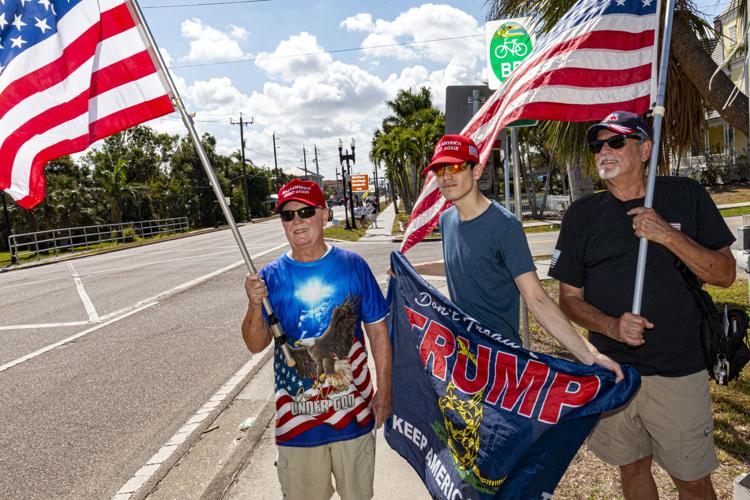 Trump supporters protest his upcoming indictment | Port Charlotte News ...