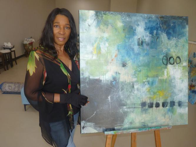 After two strokes, Englewood artist is finding her way in a different ...