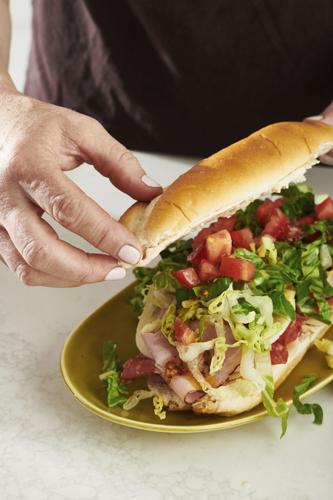 Football and tailgating mean it's time for an overstuffed sandwich ...