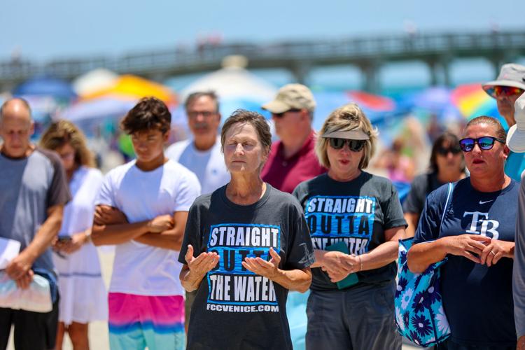 Being baptized in the Gulf of Mexico | News | yoursun.com