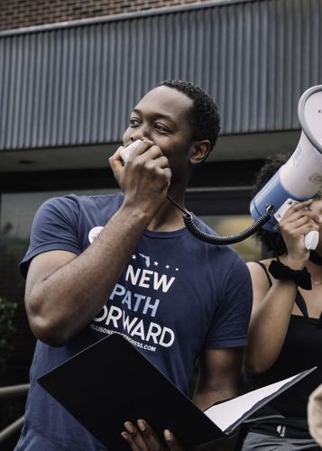 'We're here to start a revolution': A thousand gather for peaceful ...