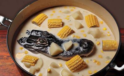 An alligator in every pot | Waterline | yoursun.com