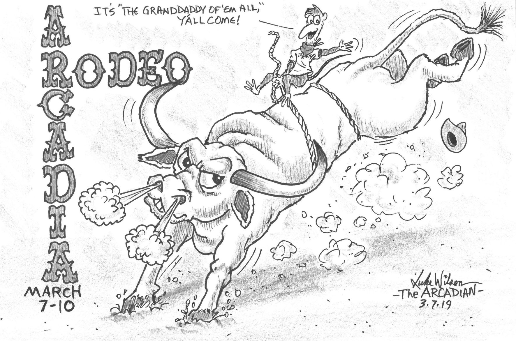 Luke Wilson cartoon, 03/07/19 | Editorial Cartoon | yoursun.com