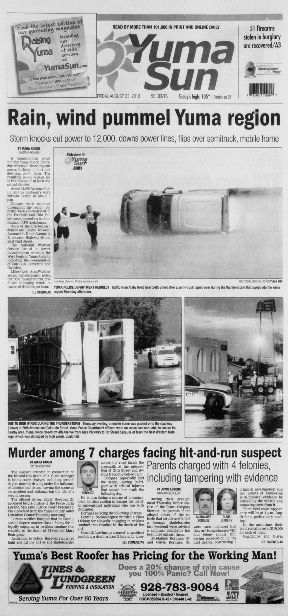 Pages from the Past | Features | yumasun.com