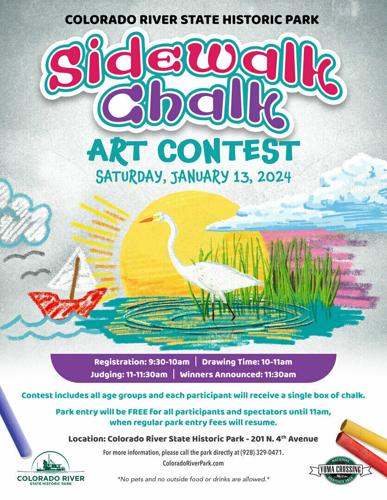 Sidewalk Chalk Art Contest | Calendar | yumasun.com