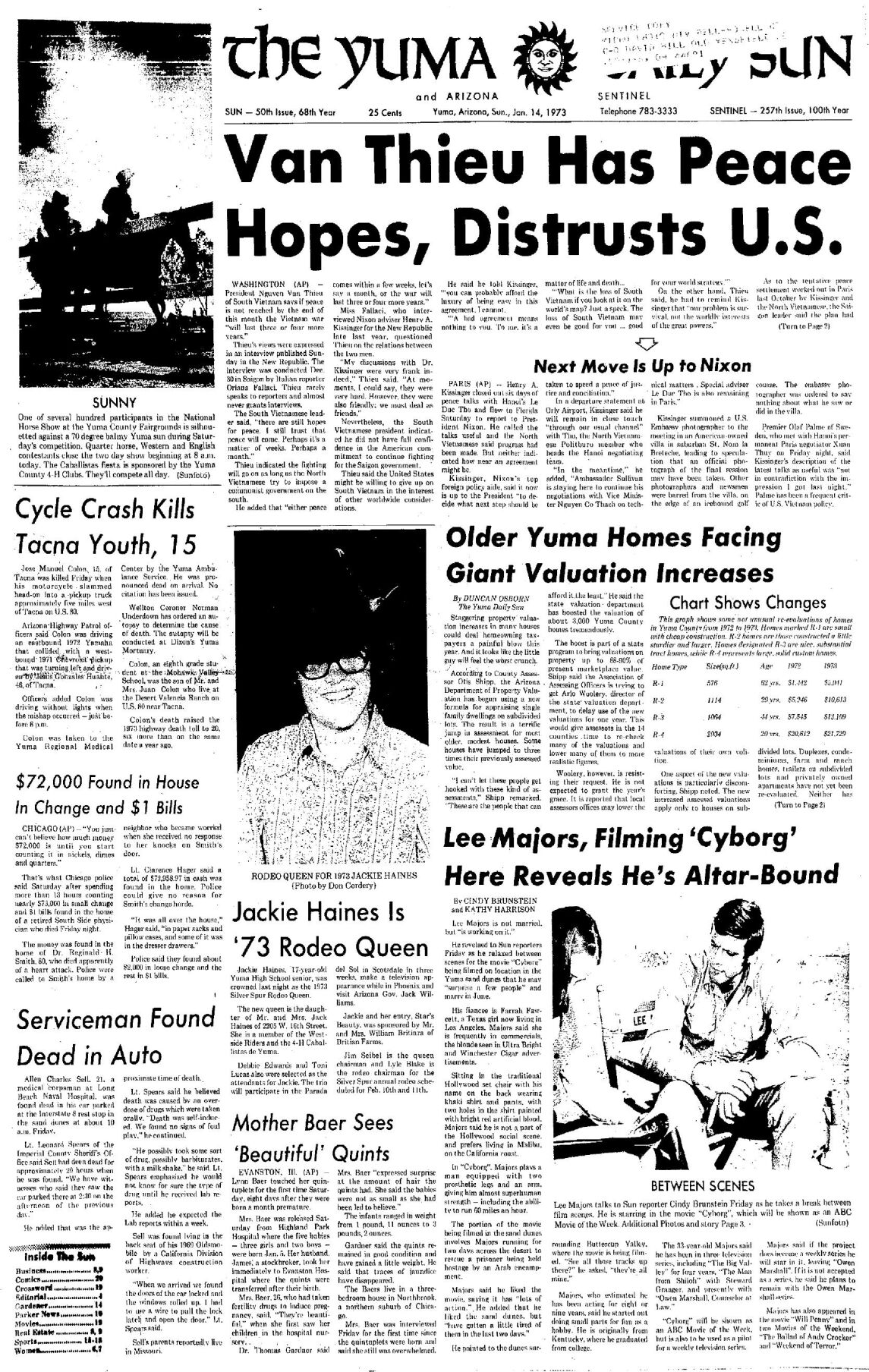Pages from the Past | Features | yumasun.com