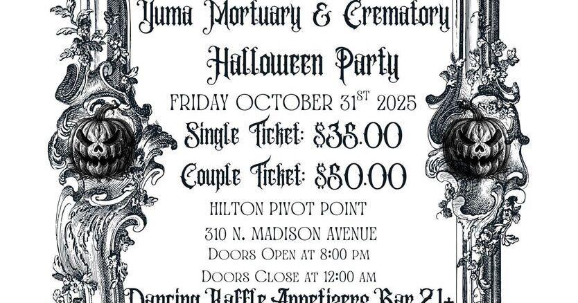 Monster Mash Presented By Yuma Mortuary & Crematory Halloween Party ...