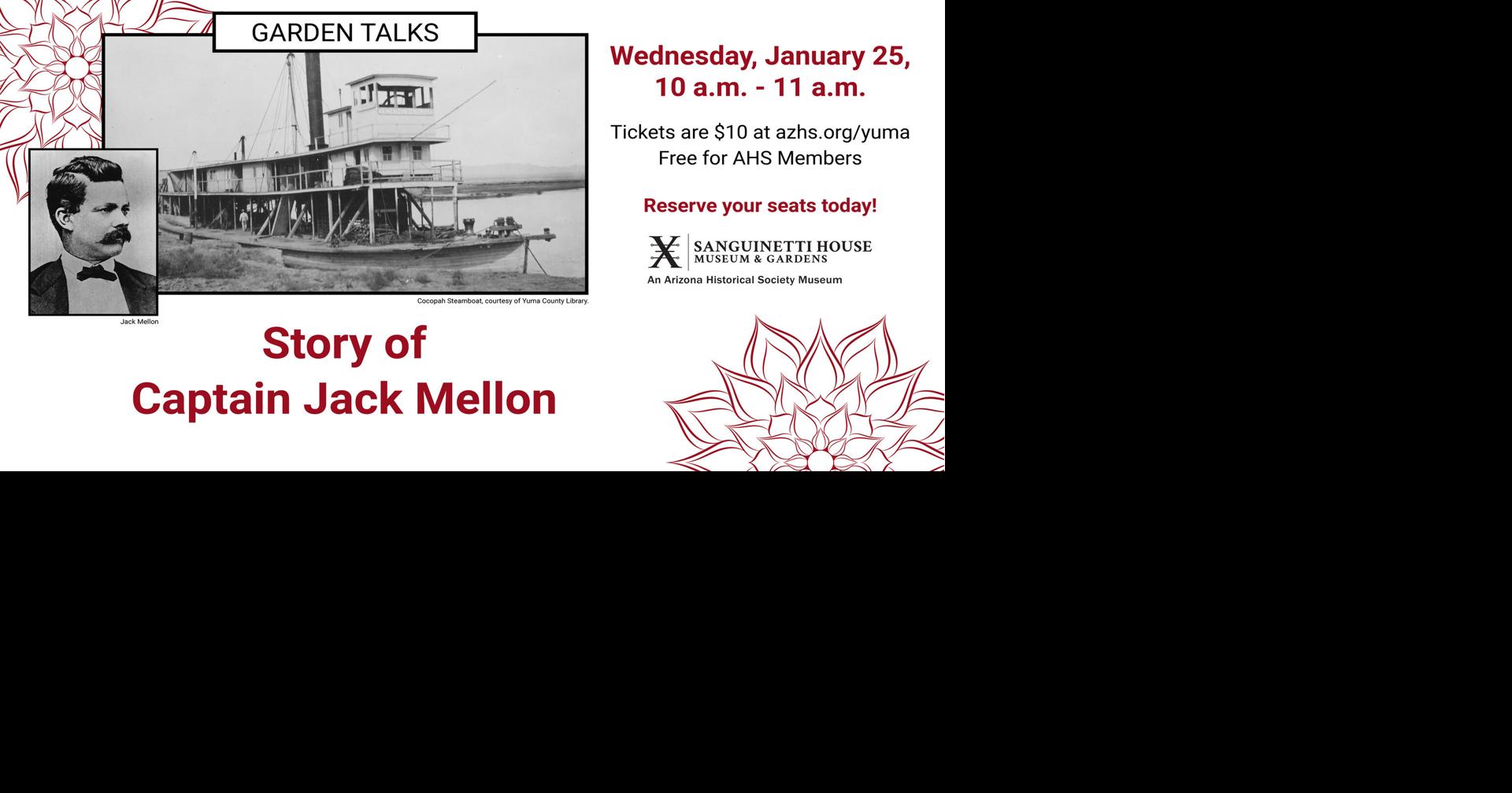 Story of Captain Jack Mellon | Calendar | yumasun.com